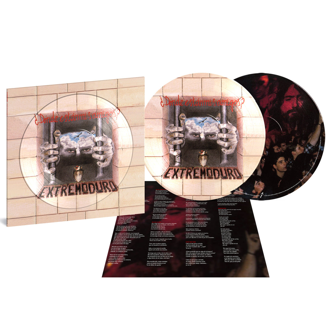 LP - Picture Disc - Dónde están mis amigos – Extremoduro