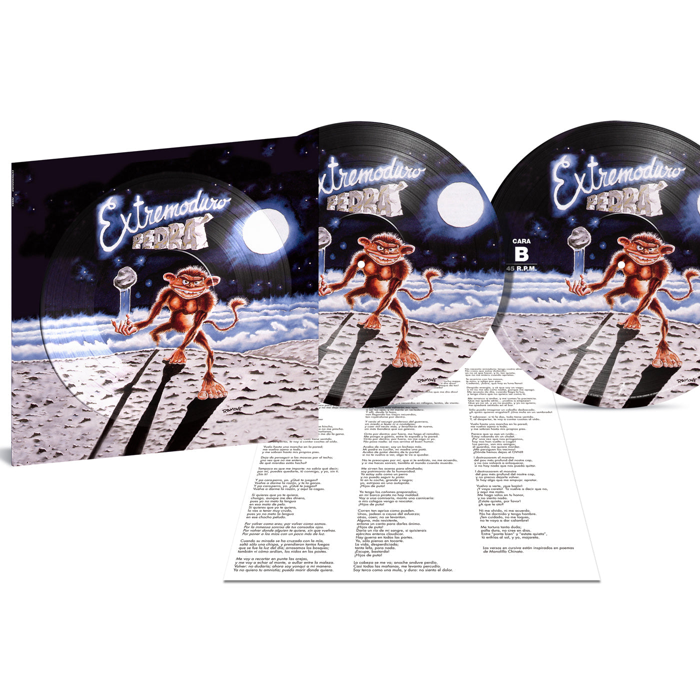 LP - Picture Disc - Pedrá – Extremoduro